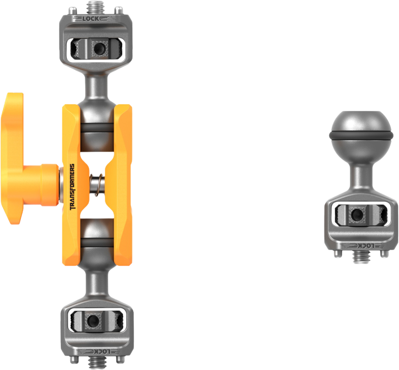 SMALLRIG 5522 Magic Arm Support with Dual Ball Heads 1/4”-20 Screws ...
