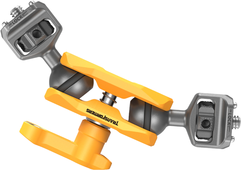 SMALLRIG 5522 Magic Arm Support with Dual Ball Heads 1/4”-20 Screws ...